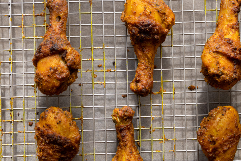 Turmeric Baked Chicken Drumsticks - My Life In An Apron